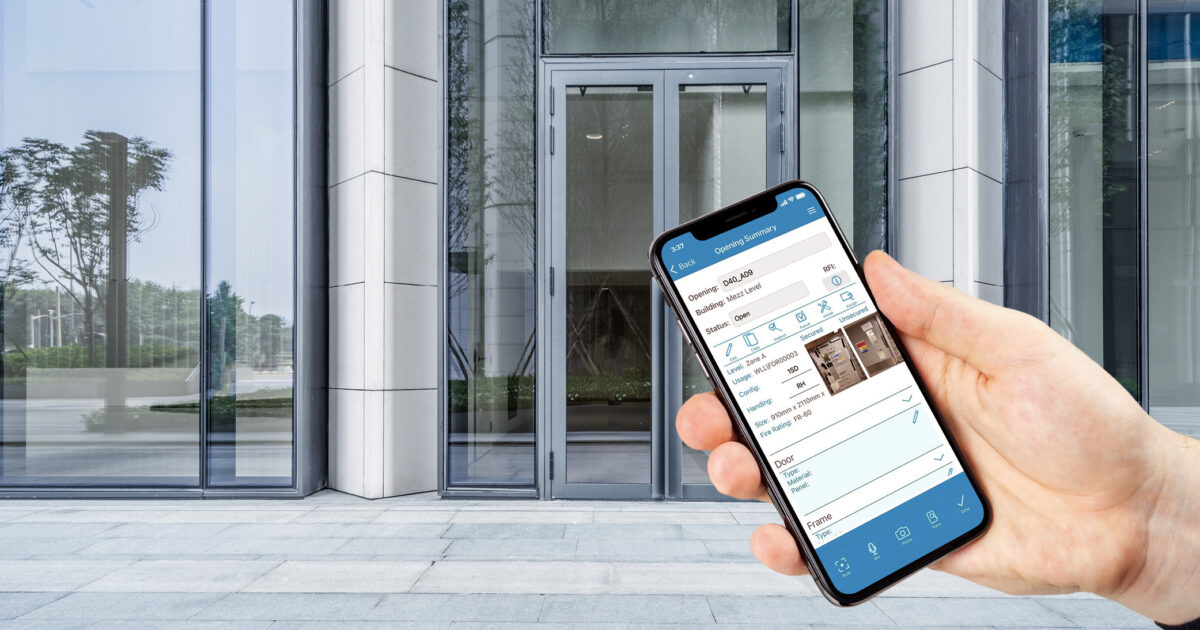 Streamlining openings and fire door inspection with a new…