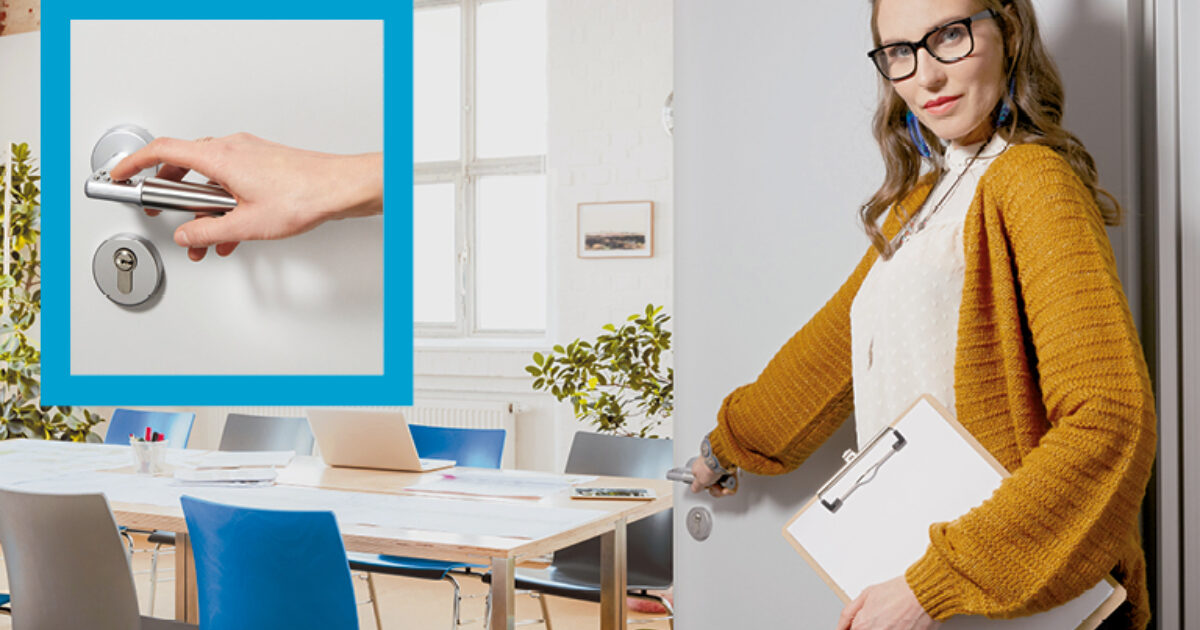 Adding digital PIN locking to a school staff room or equipment store…