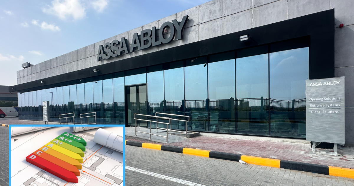 ASSA ABLOY demonstrates solutions to meet the energy-efficiency…
