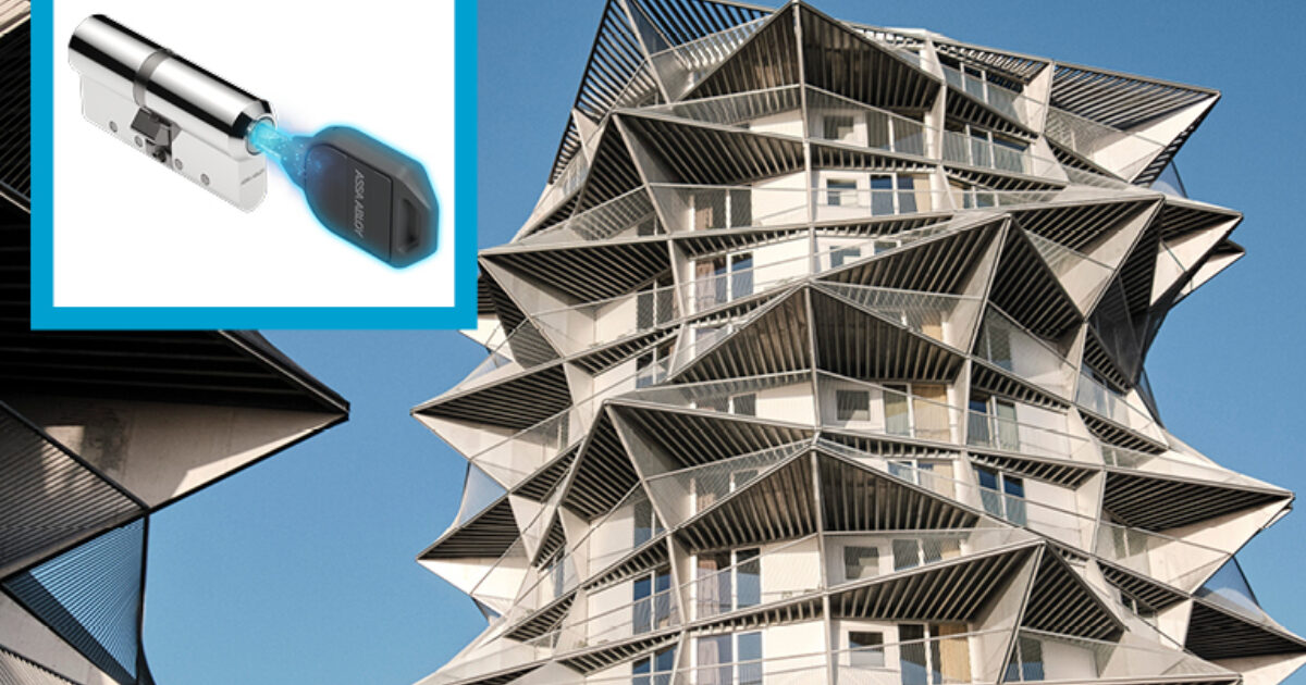 Energy harvesting electronic locks are the perfect fit for a Danish…