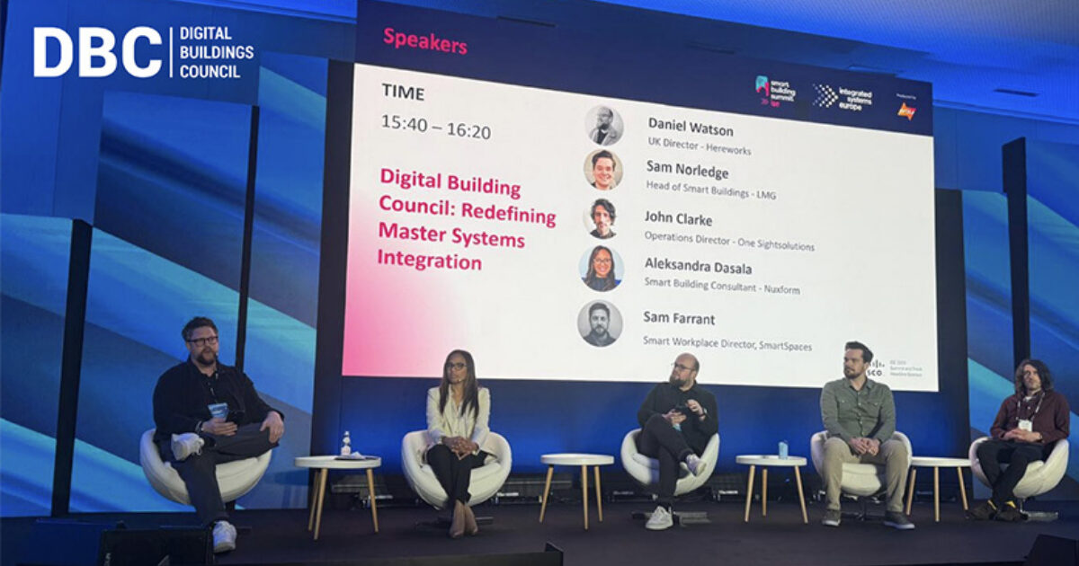 Redefining master systems integration at ISE Smart Buildings Summit