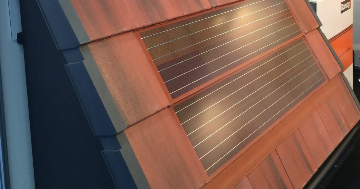 Solar panels in disguise