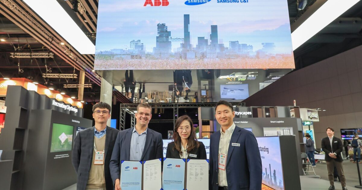 Samsung C&T and ABB enter agreement to expand smart building…