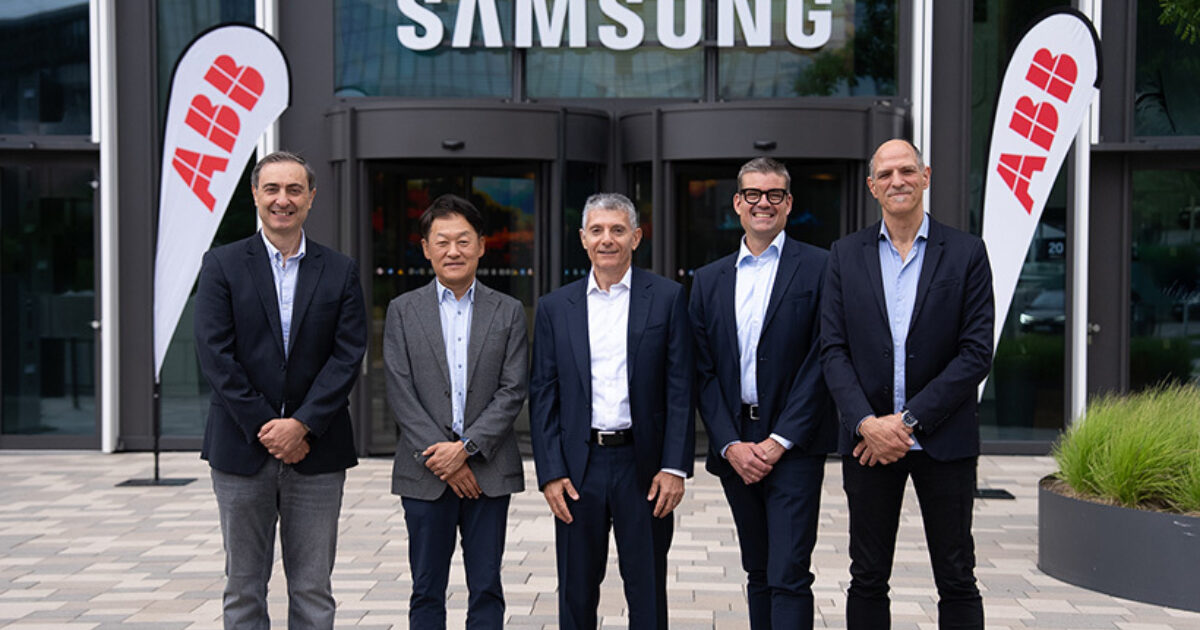 ABB and Samsung partner to connect building intelligence with…