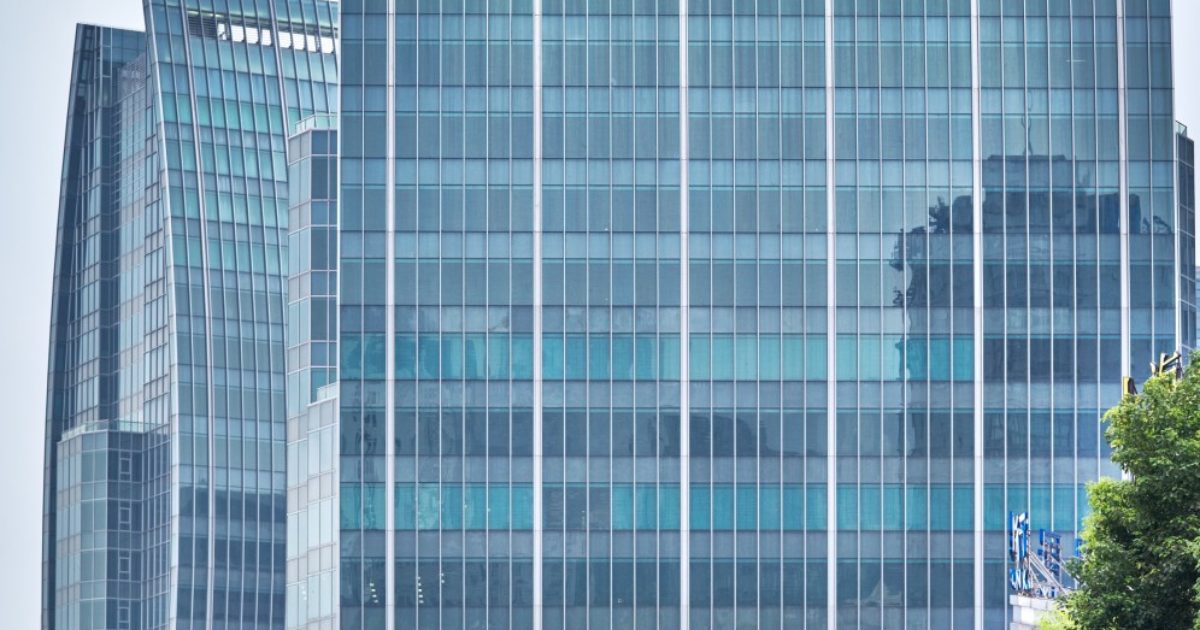 Smart energy concept in Shanghai commercial center