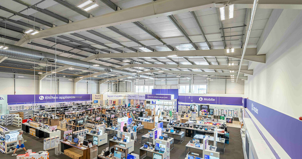 Currys chooses Whitecroft for huge lighting refit across the UK