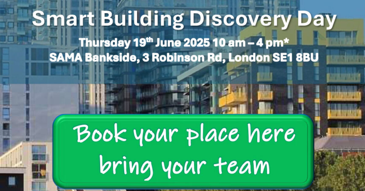 Explore the future of building controls – CPD, insight & networking