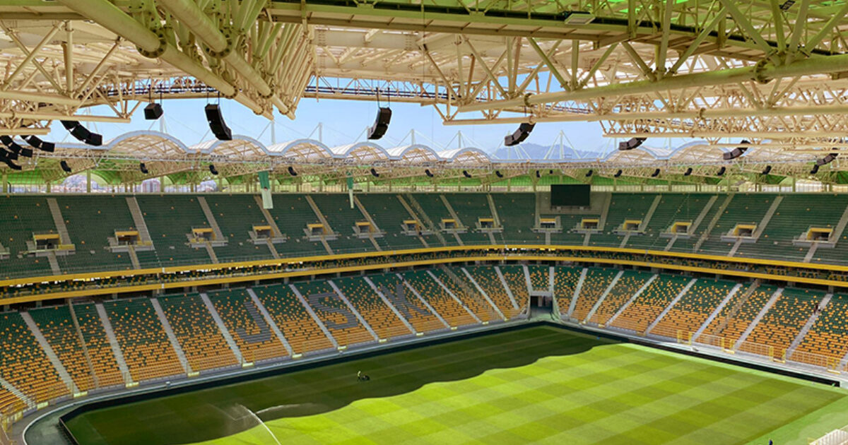 Conference systems enable clear communication for new stadium